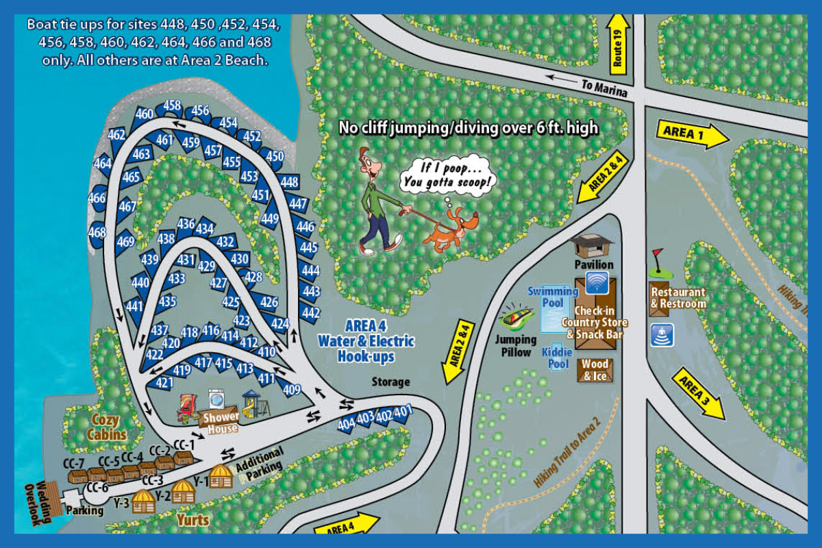 RV Camping - Summersville Camping | RV Sites | Spacious | 20/30/50 amp