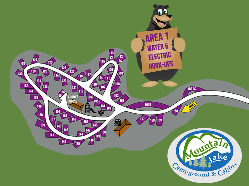 Map & Policies - Mountain Lake | Campsite & Cabins | Summersville Lake